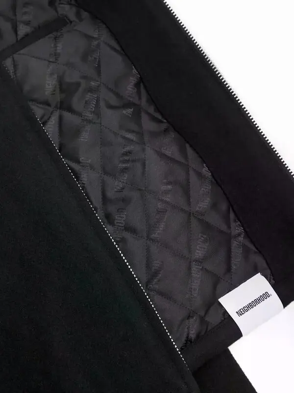 NEIGHBORHOOD Melton Logo-emblem Shirt Jacket