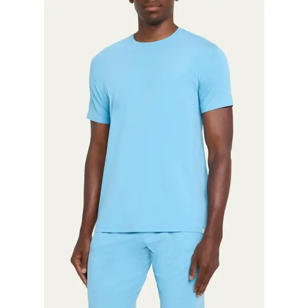 Derek Rose Basel Micro Modal Stretch Crewneck T-shirt