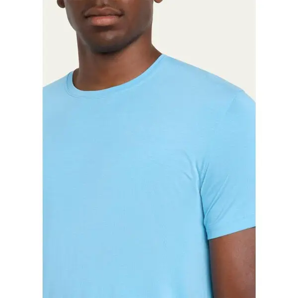 Derek Rose Basel Micro Modal Stretch Crewneck T-shirt