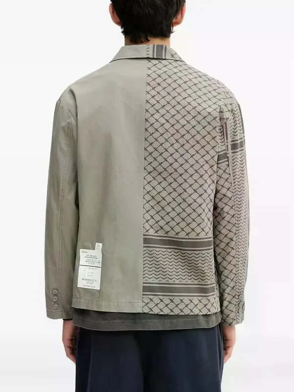 NEIGHBORHOOD Shemagh Patchwork Blazer - Grey