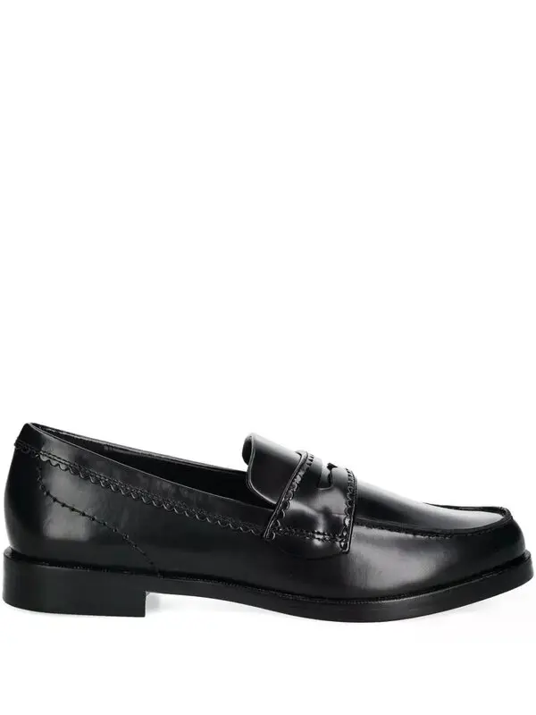 Clarks Penny Leather Loafers