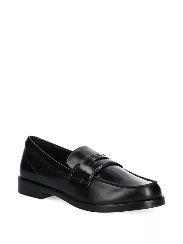 Clarks Penny Leather Loafers