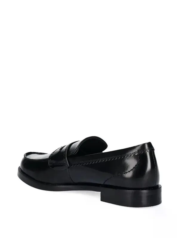 Clarks Penny Leather Loafers