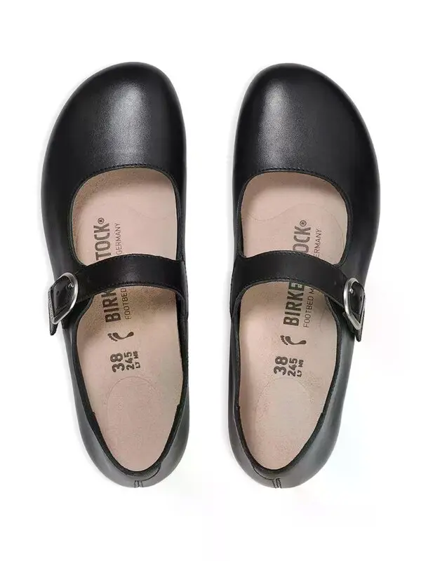 BIRKENSTOCK Buckle Ballet Flats - Black