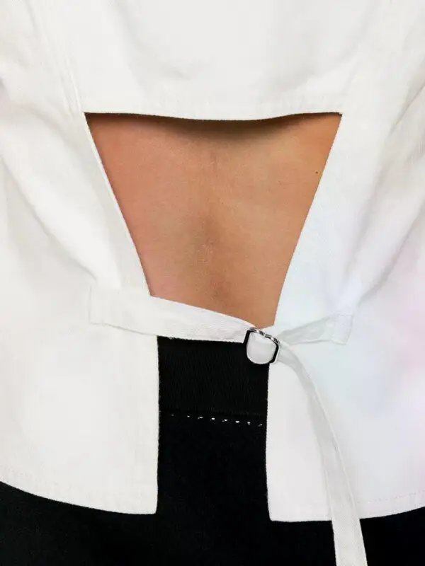 Victoria Beckham Button-fastening Sleeveless Vest