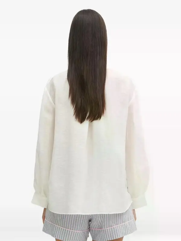 SAMSOE SAMSOE Collared Shirt - White
