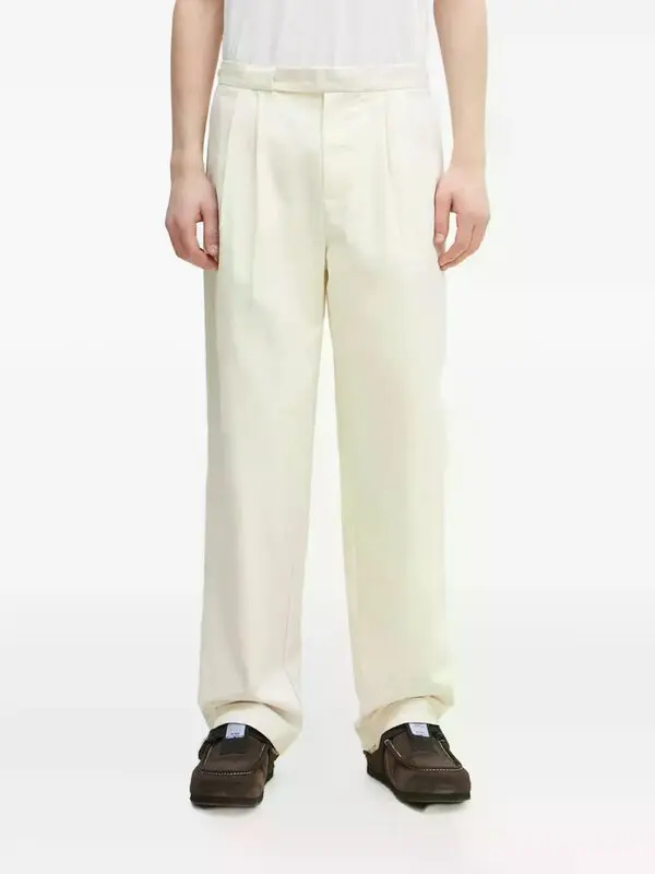 Fred Perry Pleated-front Trousers