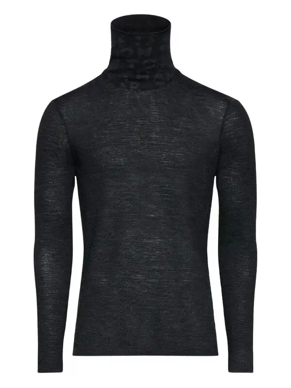 MAISON MARGIELA Roll-neck Long-sleeve Top