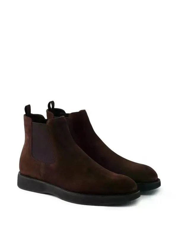Prada Elasticated-panel Chelsea Boots
