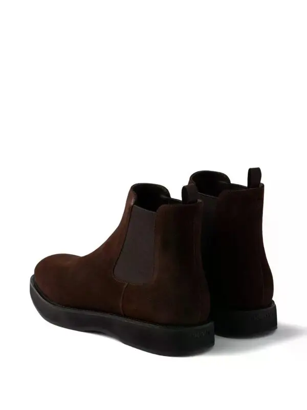 Prada Elasticated-panel Chelsea Boots