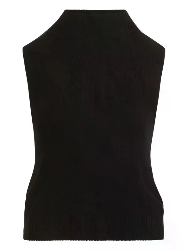 Oscar De La Renta Sleeveless Knit Top