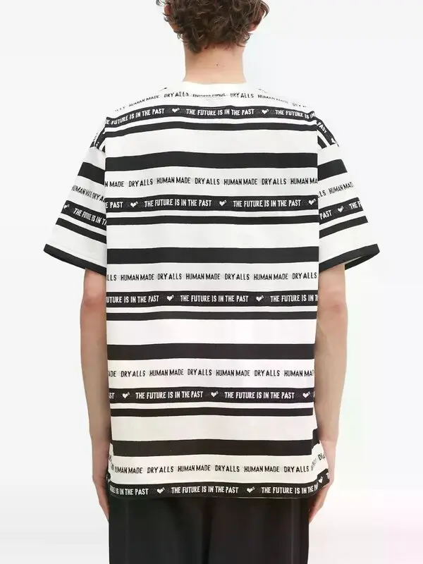 HUMAN MADE Stripe-print T-shirt