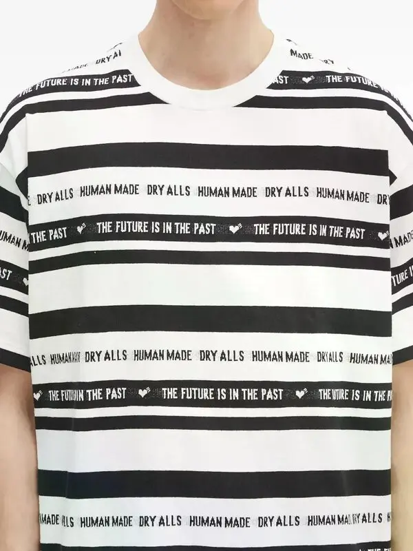 HUMAN MADE Stripe-print T-shirt