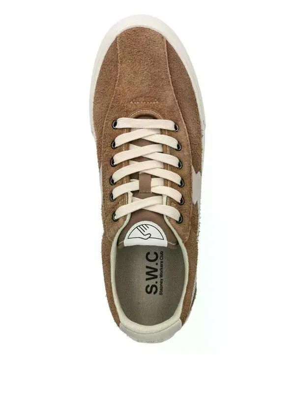 S.W.C STEPNEY WORKERS CLUB Dellow Sneakers - Brown