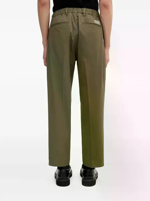 NEIGHBORHOOD Elasticated-waistband Trousers - Green