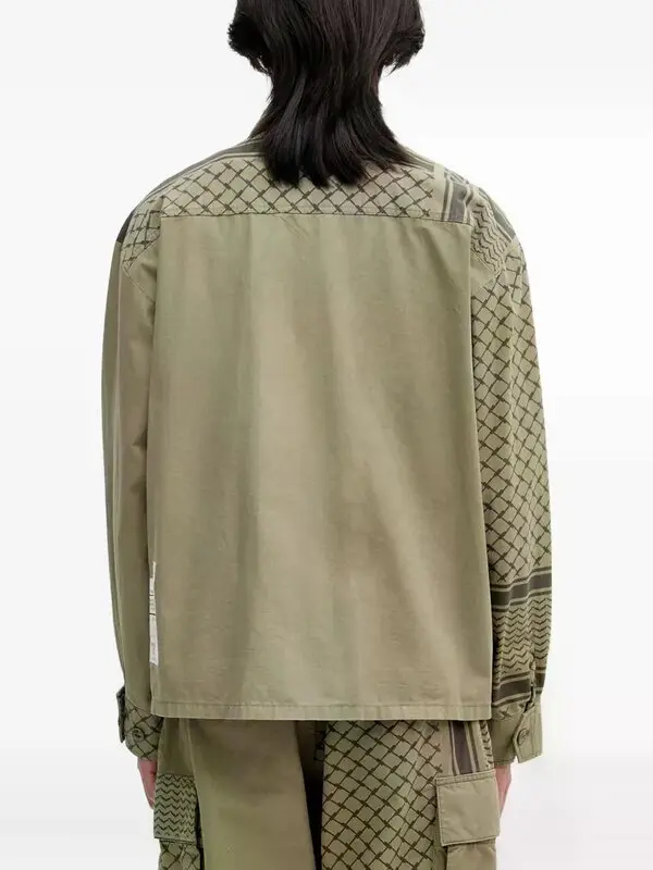 NEIGHBORHOOD Patterned-pocket Jacket - Green