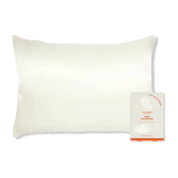 ULTA BEAUTY COLLECTION King Satin Pillowcase - Cream