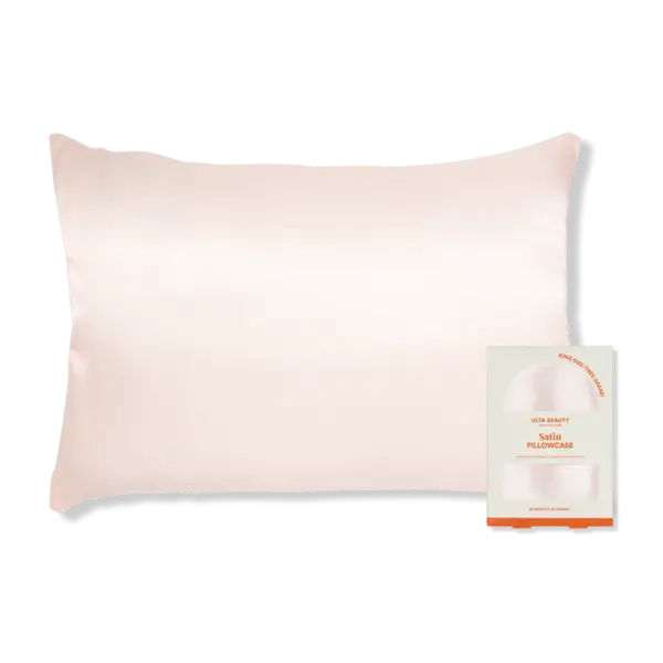 ULTA BEAUTY COLLECTION King Satin Pillowcase - Light Pink