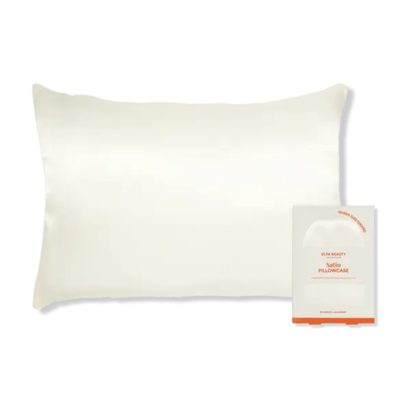 ULTA BEAUTY COLLECTION Queen Satin Pillowcase - Cream