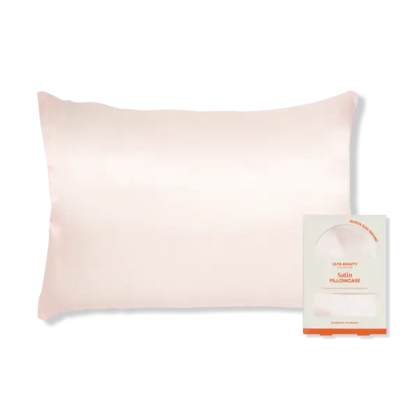 ULTA BEAUTY COLLECTION Queen Satin Pillowcase - Light Pink