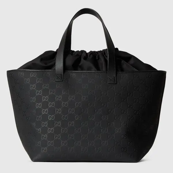 Gucci Edge Large Tote Bag - Black
