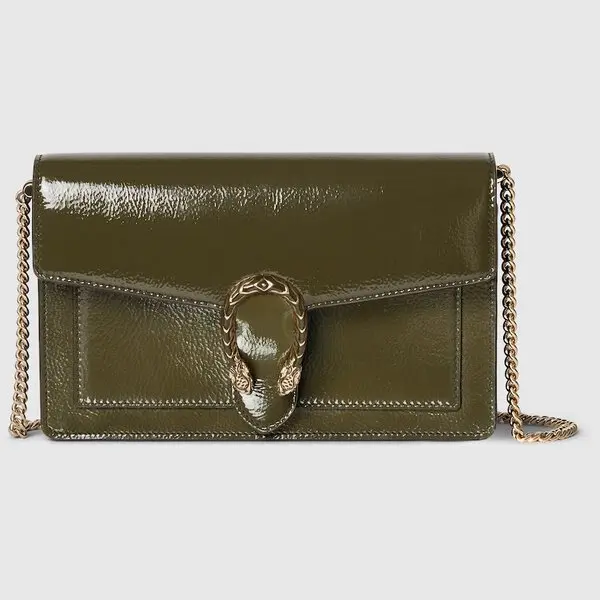 Gucci Dionysus Wallet On Chain Leather