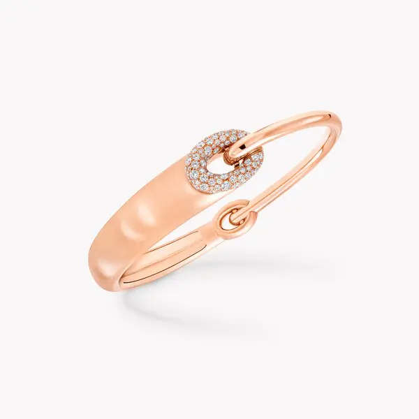Graff Be Together Diamond Bangle - Rose Gold
