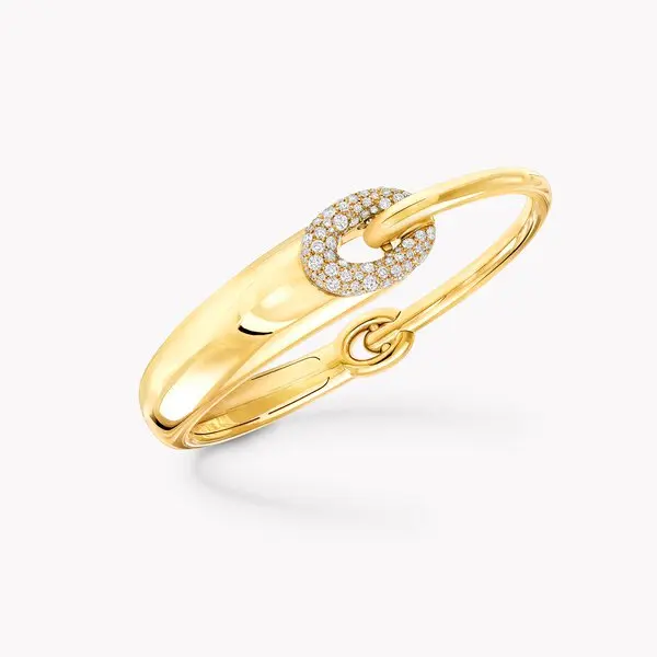 Graff Be Together Diamond Bangle - Yellow Gold