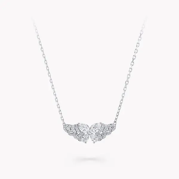 Graff Butterfly Diamond Pendant - White Gold