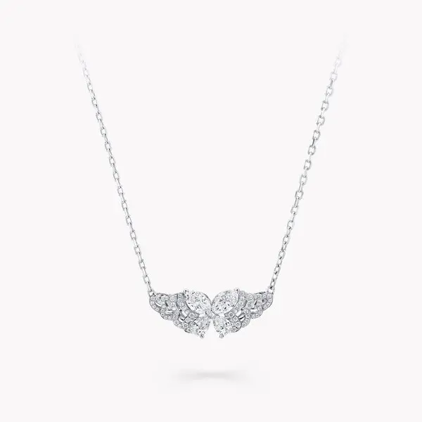 Graff Butterfly Diamond Pendant - White Gold