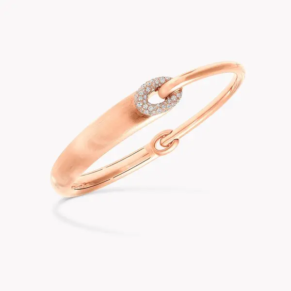 Graff Be Together Diamond Bangle - Rose Gold
