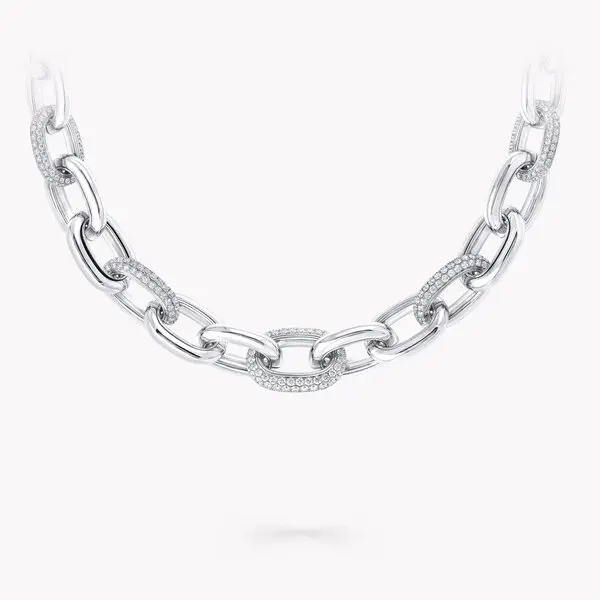 Graff Be Together Diamond Necklace - White Gold