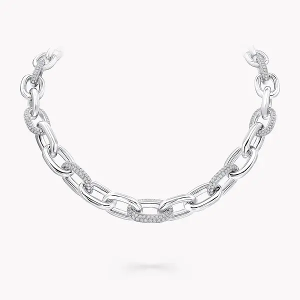 Graff Be Together Diamond Necklace - White Gold