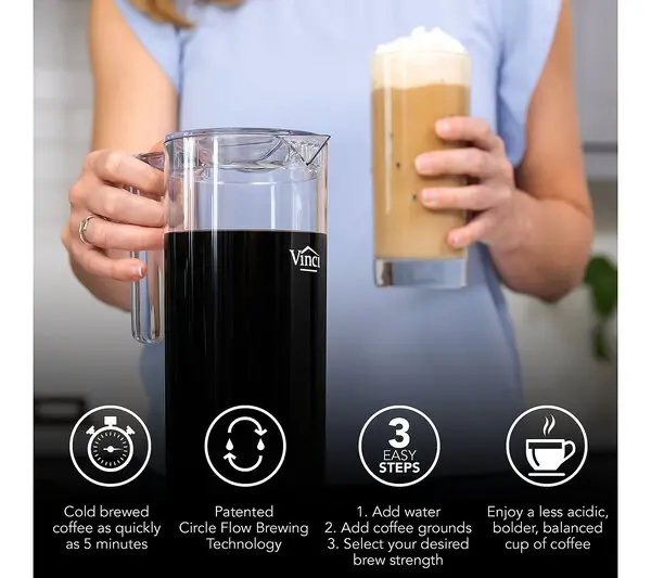 VINCI Express 2 Electric Cold Brew Coffee Maker