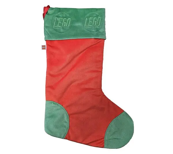 Lego Holiday Stocking With 6 Patches - One-color