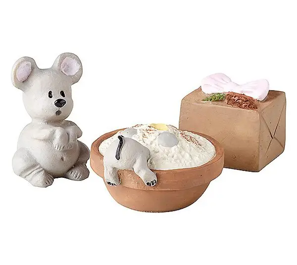 KLARBORG Baby Mice Mussi & Little Nus Figurine
