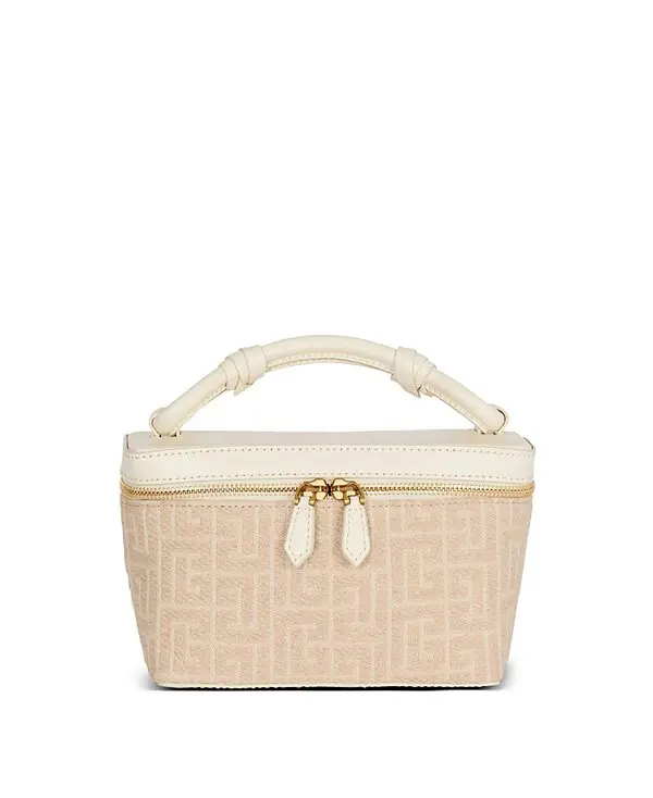 Balmain B-army Vanity Case - Beige