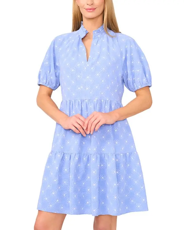 CECE DUPRAZ Floral Babydoll Dress