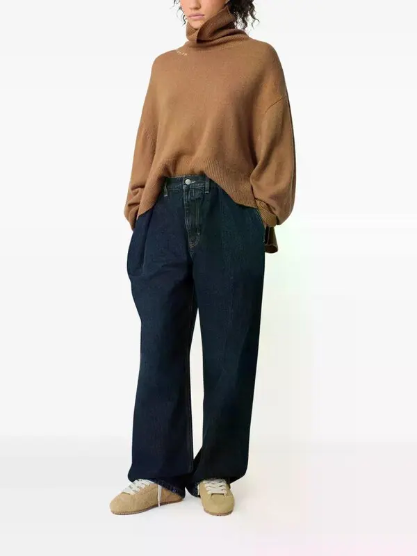 Axel Arigato High Neck Sweater With Split Hem