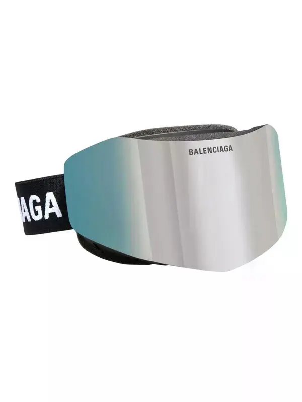 Balenciaga Mirrored-lens Geometric Ski Mask