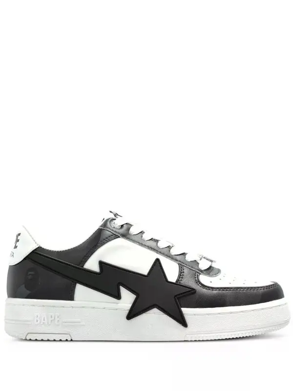 A BATHING APE Sta Star-patch Sneakers - Black