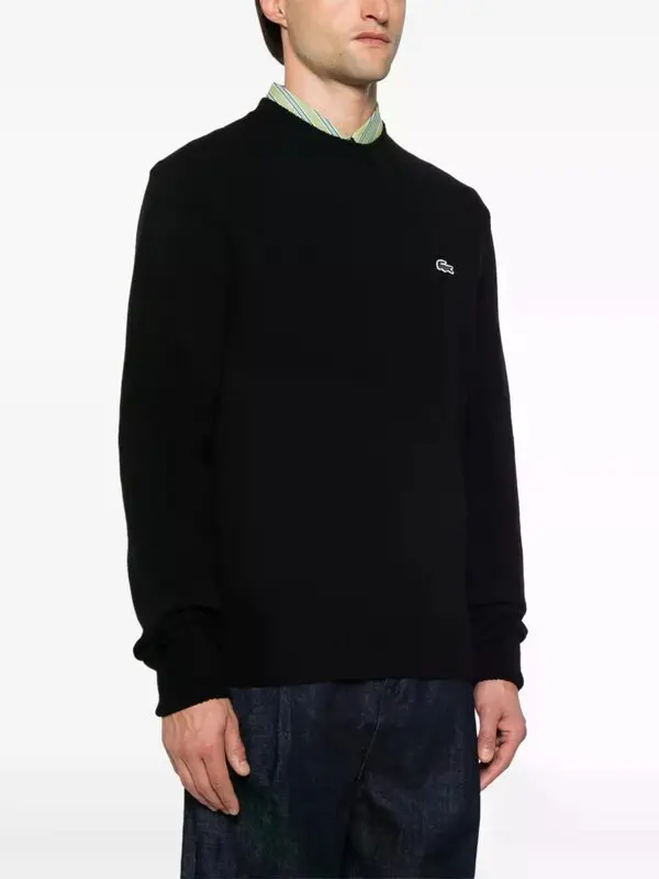 Lacoste Carded-wool Crew-neck Sweater