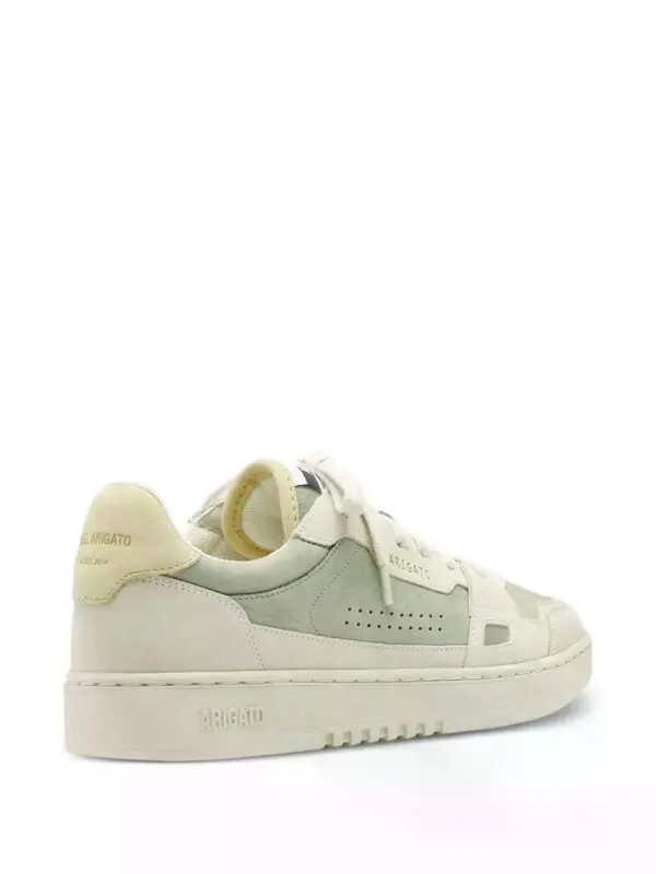 Axel Arigato Perforated Panelled Leather Low-top Sneakers - Neutrals