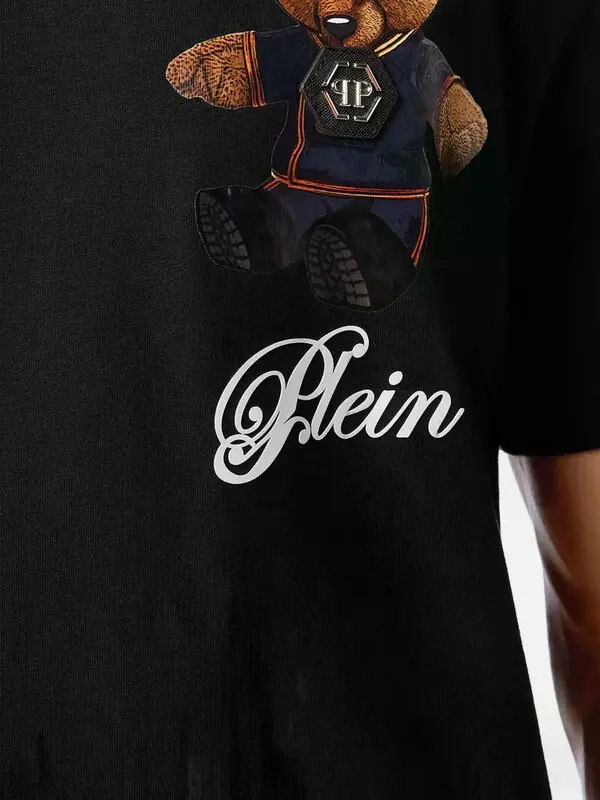 Philipp Plein Teddy Bear-print T-shirt - Black
