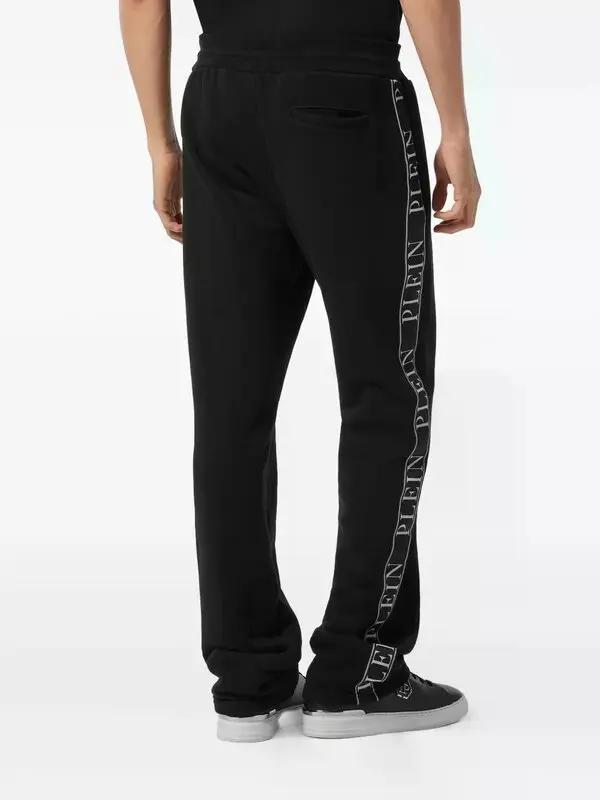 Philipp Plein Logo-tape Fleece Track Pants