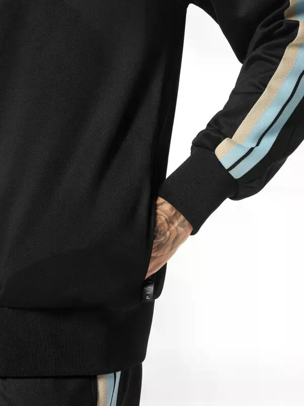Philipp Plein High-neck Zip-up Track Jacket