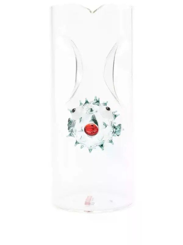 MASSIMO LUNARDON Pufferfish Glass Decanter