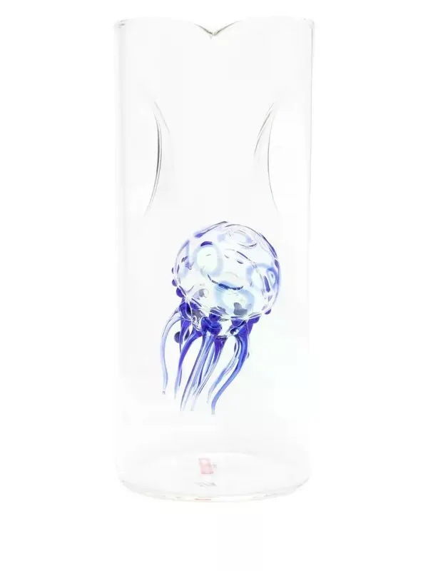 MASSIMO LUNARDON Medusa Glass Decanter - White