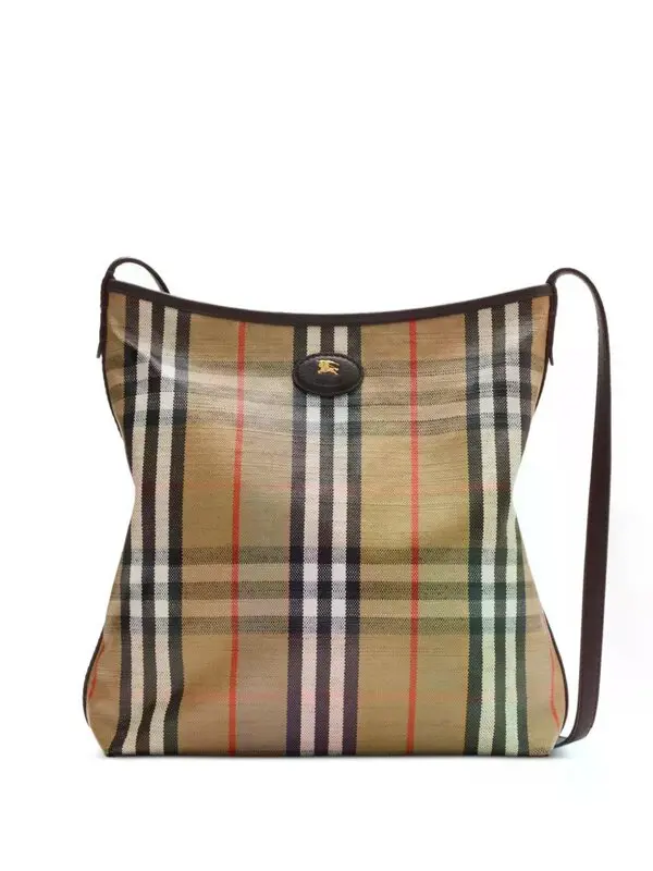 Burberry Highlands Check Shoulder Bag