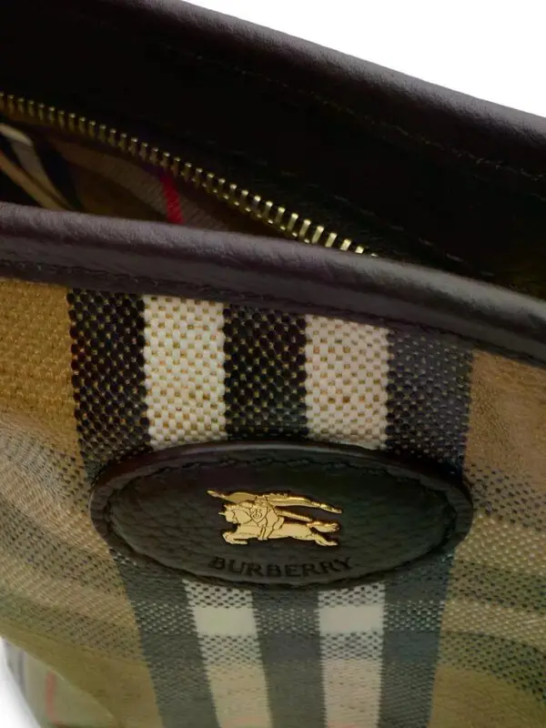 Burberry Highlands Check Shoulder Bag
